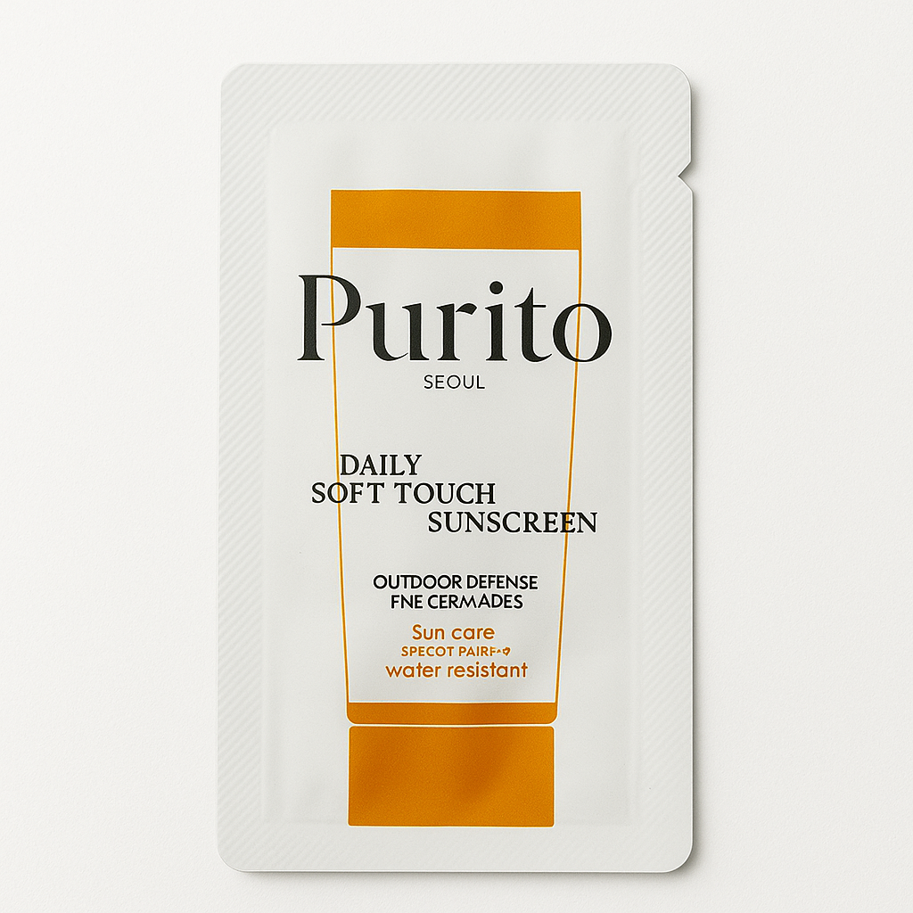 Purito Daily Soft Touch Sunscreen SPF50+ PA++++ 1ml – Allurify.pk